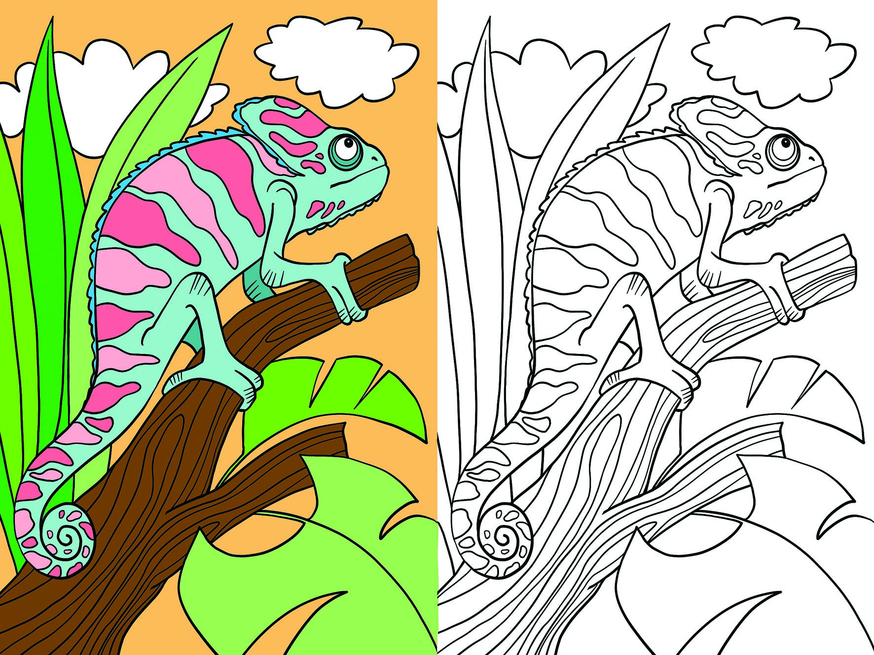 Les reptiles - Coloriage - broché - Elodie Berthon, Laura Tavazzi ...