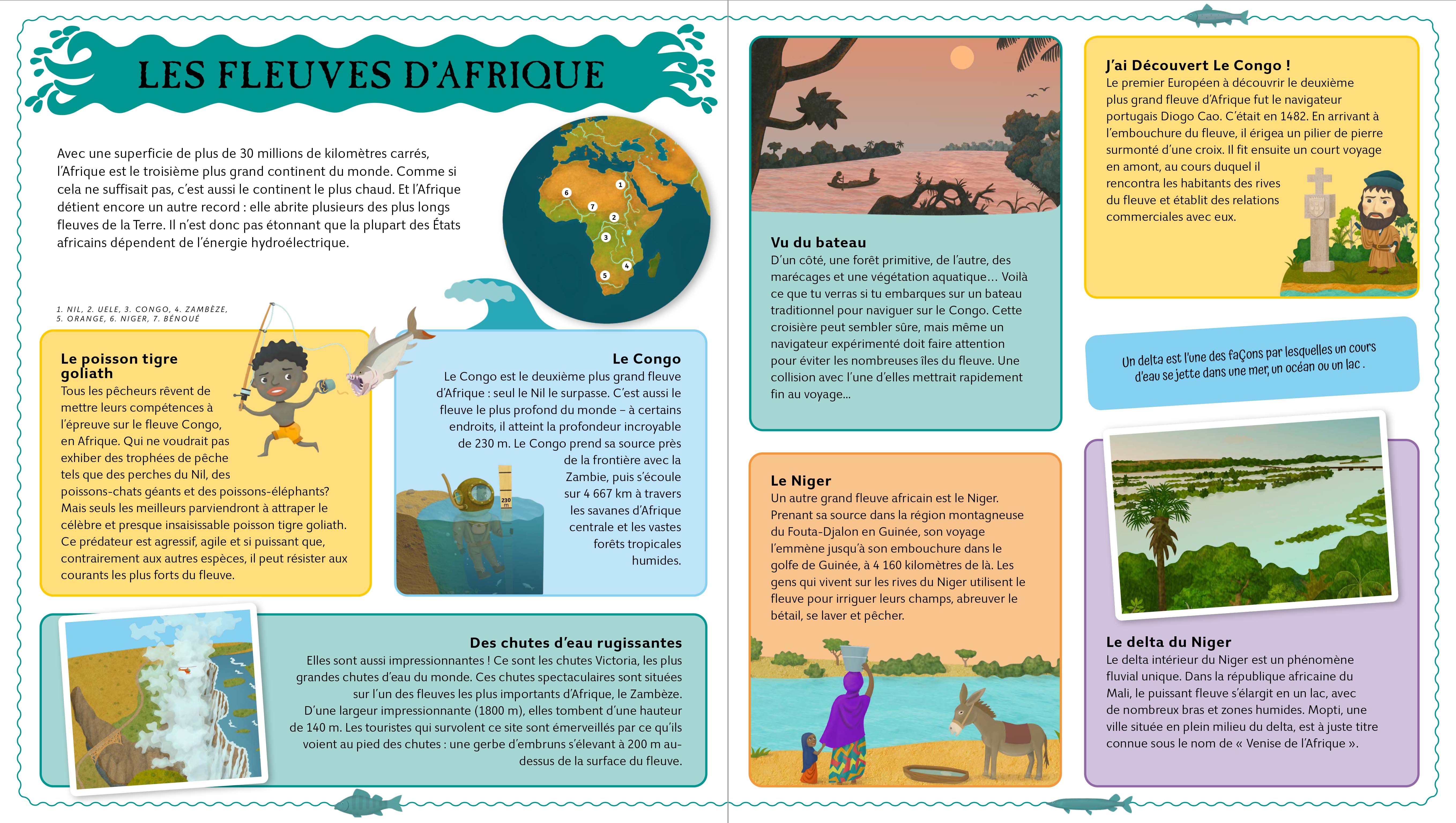 Mon atlas des fleuves et des rivières Explore les fleuves et les ...