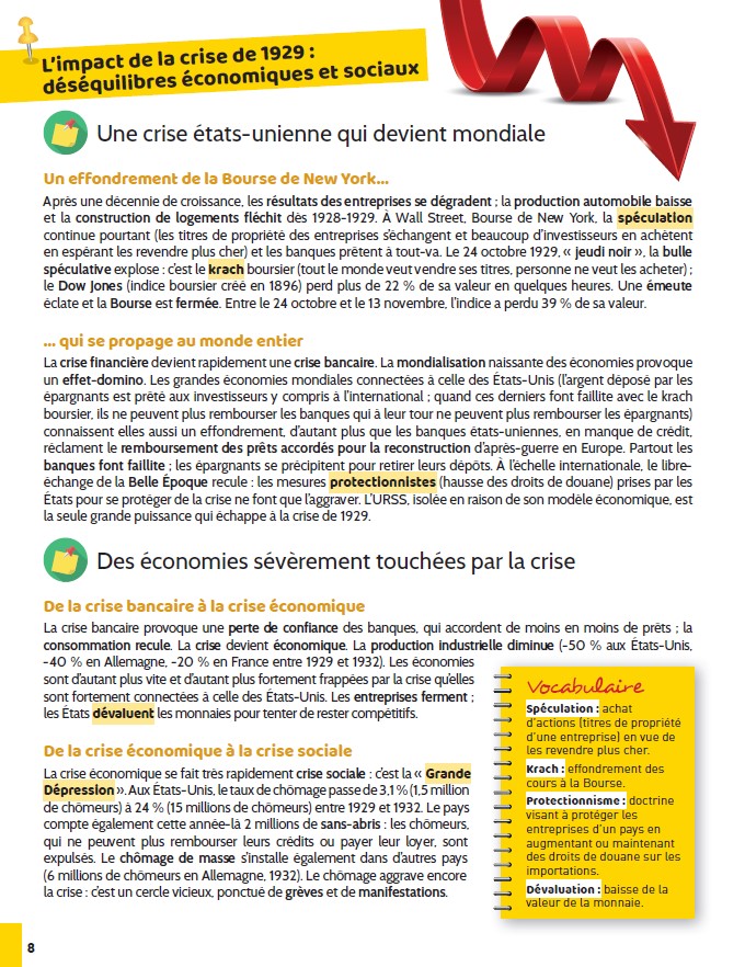Histoire géographie terminale Tronc commun - broché - Thomas Merle ...
