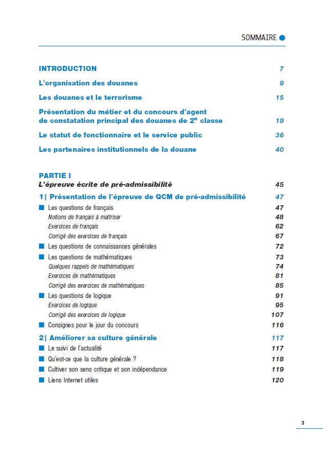 Agent de constatation principal des douanes de 2e classe – Tout-en-un ...