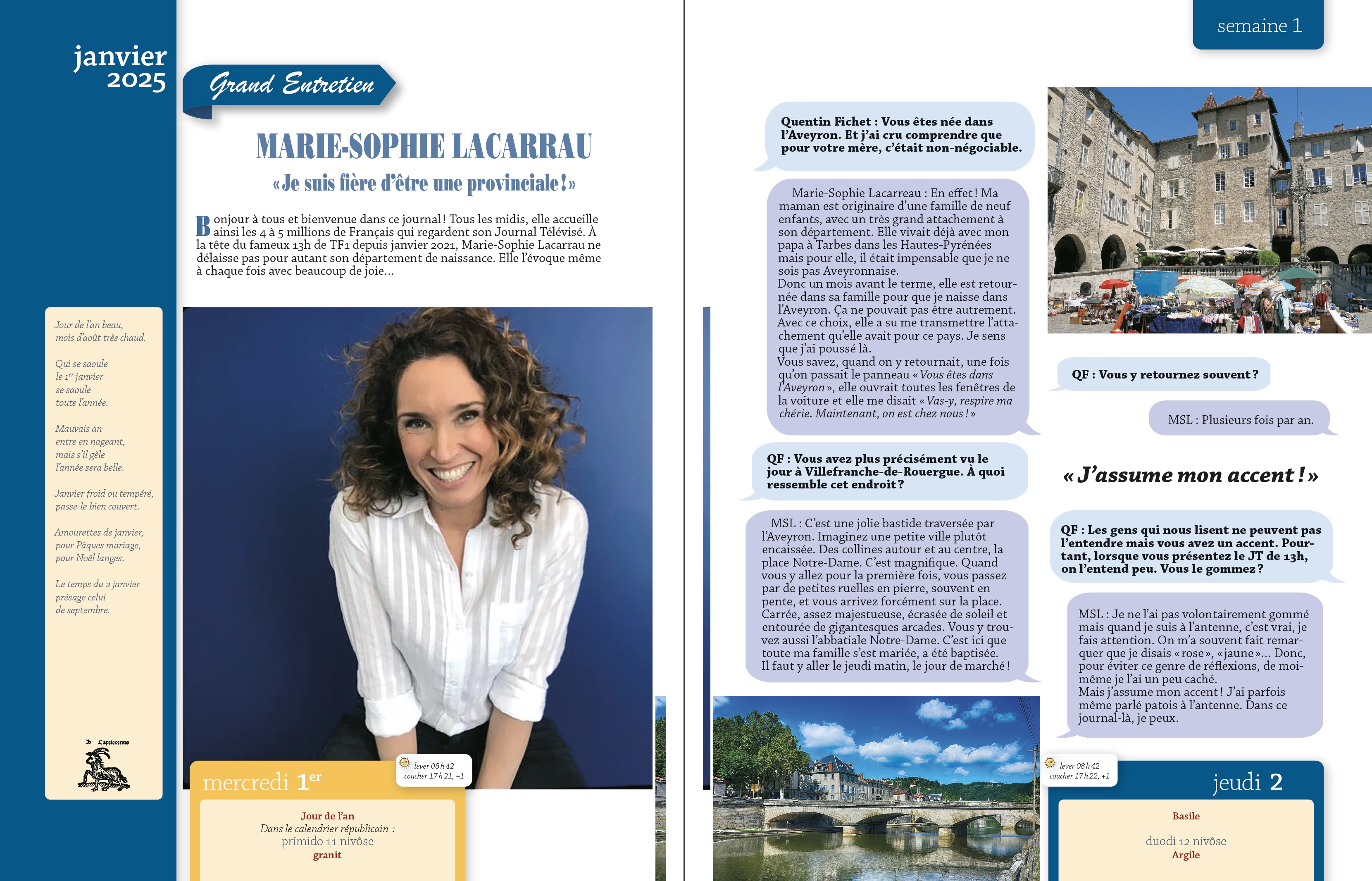 Le grand almanach de la France 2025 - cartonné - Quentin Fichet - Achat ...